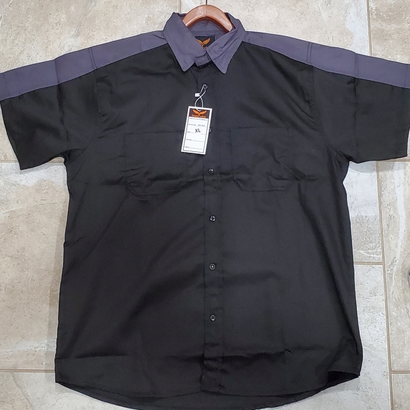 Dream Apparel | Shirts | Mechanic Shirt With Reflector On Back Straight ...